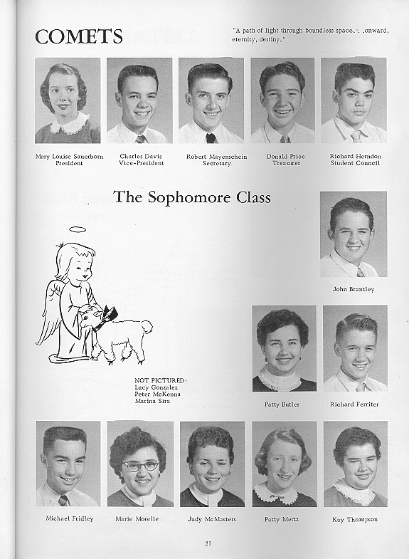 St. Angela Academy in Aiken SC - Fame 1958