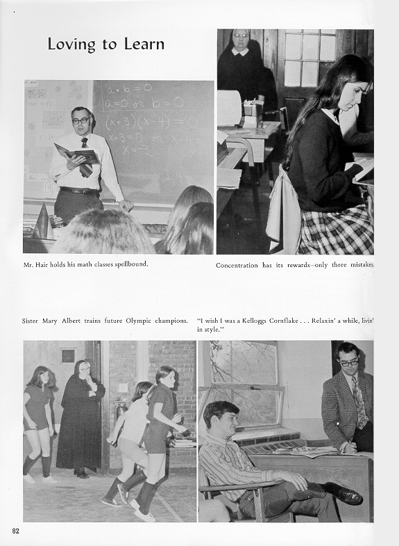St. Angela Academy in Aiken SC - Fame 1971