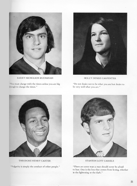 St. Angela Academy in Aiken SC - Fame 1972