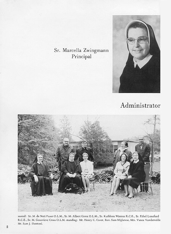 St. Angela Academy in Aiken SC - Fame 1972